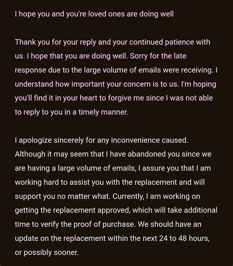 Still No Response After 72 And 48 Hours Rlogitechg