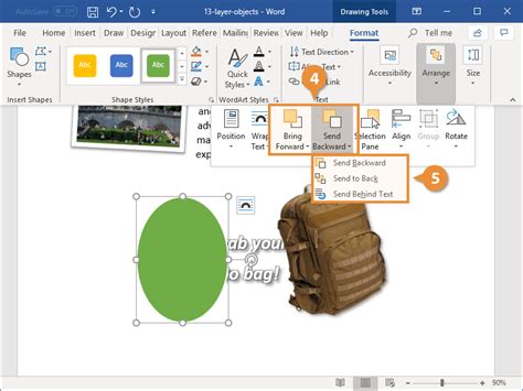How To Layer Pictures In Word CustomGuide