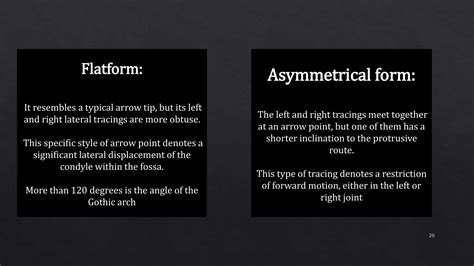 gothic arch tracing pptx dental health diseases and conditions