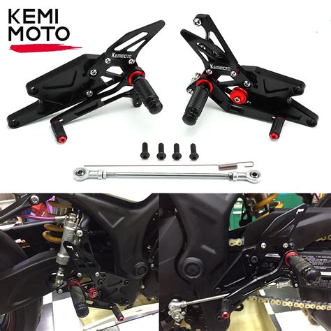 For Yamaha Yzf R25 R3 Cnc Adjustable Rear Set Rearsets Footrest Yzf Mt