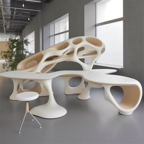 Futuristic Desk Design Behance