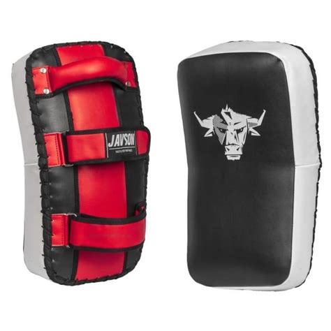 Javson Thai Pads Kick Shield 1 Unit Premium Curved Muay Thai Kick