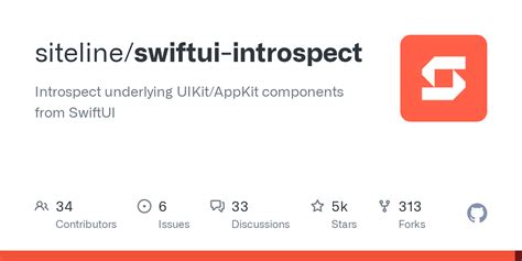 Github Sitelineswiftui Introspect Introspect Underlying Uikit