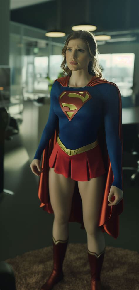 Ai Supergirl Pleading Look By Bradbarry2 On Deviantart