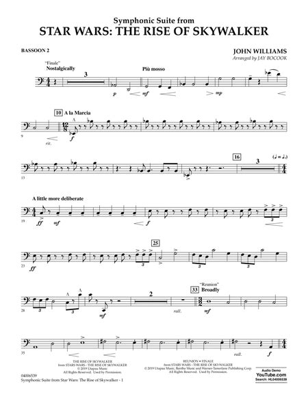 Symphonic Suite From Star Wars The Rise Of Skywalker Arr Bocook