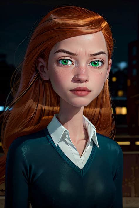 Gwen Tennyson Ben 10 3d Portrait 2 By Quantumreel On Deviantart