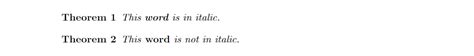 Fonts Making Bolded Texts Never Italic TeX LaTeX Stack Exchange