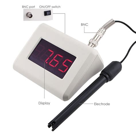 New Ph Meter Adaptor Replaceable Electrode