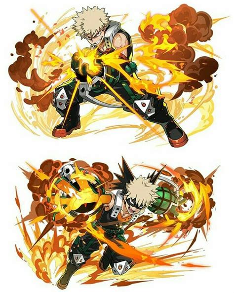 Bakugo Blast Explosion Characters Bakugo Concept Art Mha
