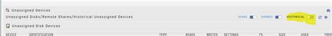 unassigned devices managing disk drives and remote shares outside of