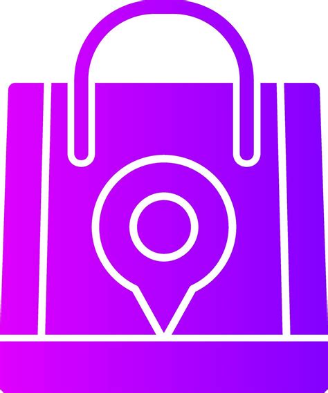 Shopping Bag Solid Multi Gradient Icon 39489713 Vector Art At Vecteezy