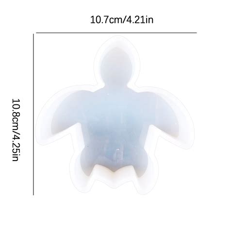 Anuirheih 3d Turtle Candle Molds Giraffe Silicone Soap Mold Chocolate