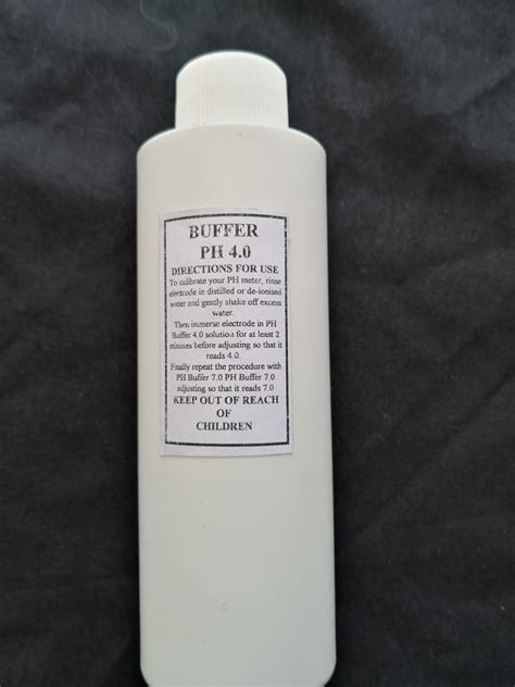 Ph 4 Buffer Nutriflo Hydroponic Systems