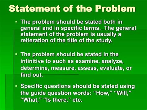 Thesis Writing Chapter 1 | PPT | Education