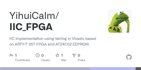 Github Yihuicalmiicfpga Iic Implementation Using Verilog In Vivado Based On Arty 7 35t