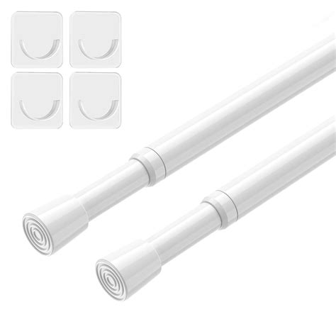 Set 2 Bara Perdeluta Extensibila Cu Arc Easy Hggzeg Bara De Metal