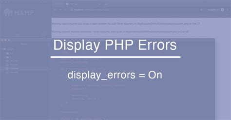mampやxamppでのphpプログラムのエラー表示設定 webエンジニアのブログ