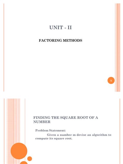 Pdf Factoring Methods Dokumentips