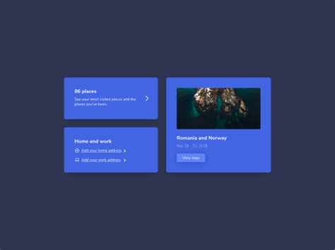 Card Designs Created By UI Desgn Daily