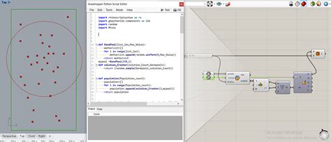 Basic Genetic Algorithm In Grasshopper Python By Mohammad Hasssan