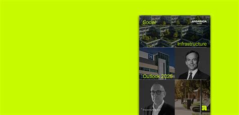 Social Infrastructure Outlook 2025 Ion Analytics