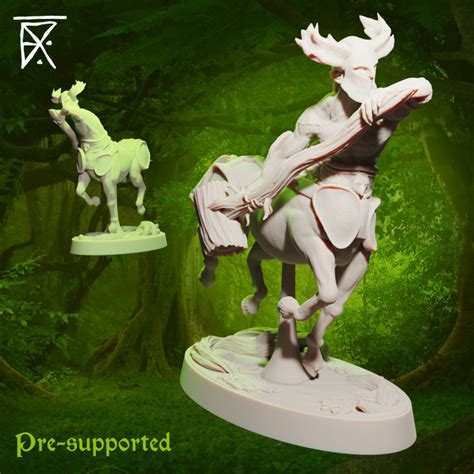 3d Printable Centaur Maul Swinger By Fx Miniatures