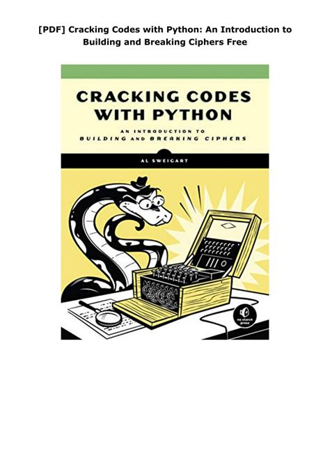 Pdf Cracking Codes With Python An Introduction To Building And Breaking Ciphers Free