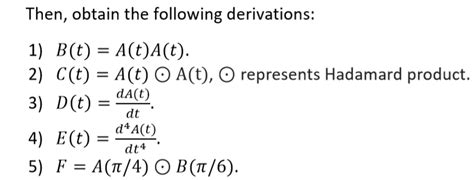 Solved 3 Define The Symbolic Variable T And Create The