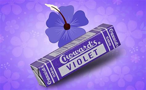 Chowards Violet Mints Candy Bag Bold Aromatic Flavor