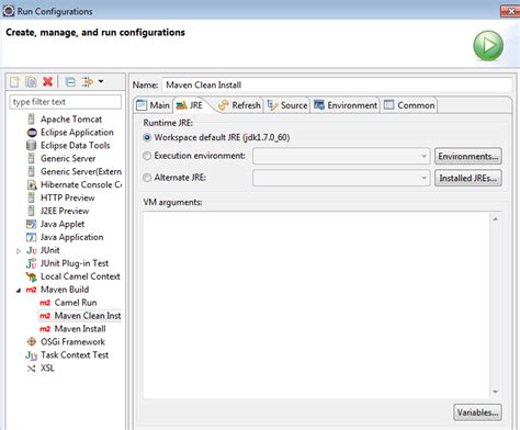 Eclipse Maven Uses Jre7 Instead Of Jdk Stack Overflow