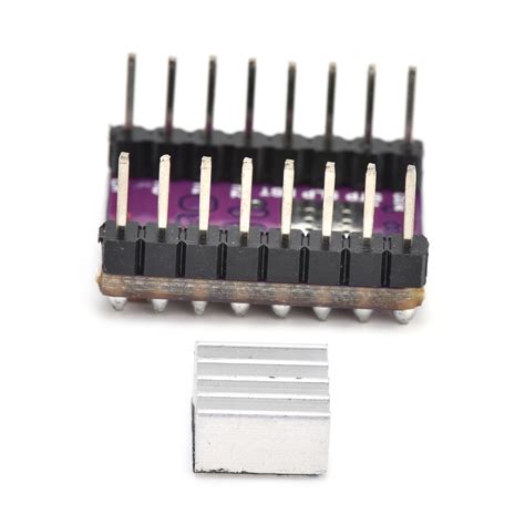Industrial Supplies Stepstick Stepper Motor Diver Module 3d Printer Accessories With Heat Sink