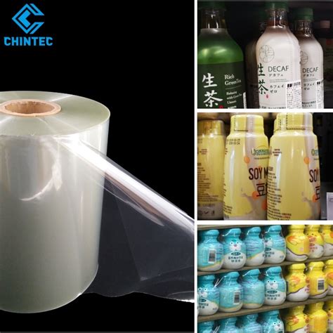 Pe Shrink Film Flexible Packing Drink Packaging Roll Film For Food