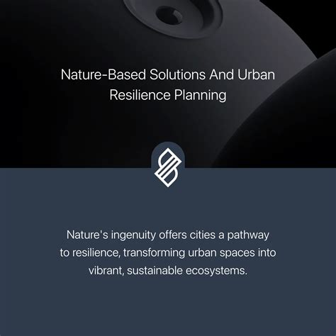 Nature Based Solutions And Urban Resilience Planning → Scenario
