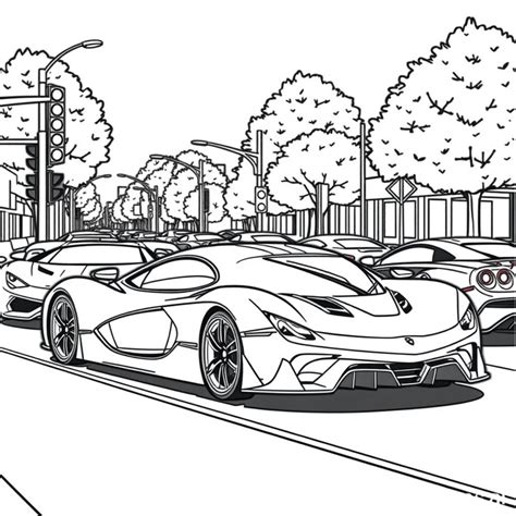 무료 자동차 색칠하기 그림 다양한 자동차 색칠 도안 모음
