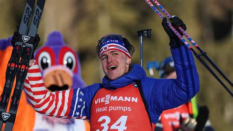 American Campbell Wright Wins Breakthrough World Biathlon Championships Silver Medals Yahoo Sports