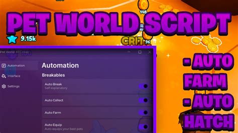 NEW BEST Pet World Script Pastebin ROBLOX Auto Farm Auto Hatch Exploit YouTube
