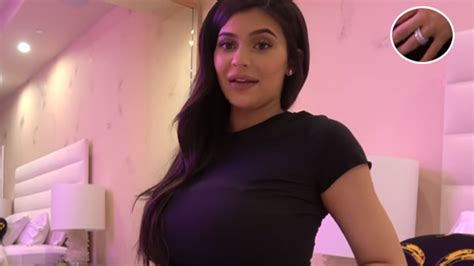 Kylie Jenner Sparks Engagement News See The Ring HELLO