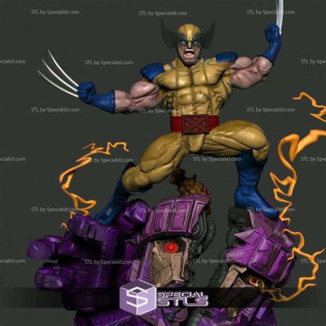 Wolverine Sentinel 3d Model Sculpture Specialstl