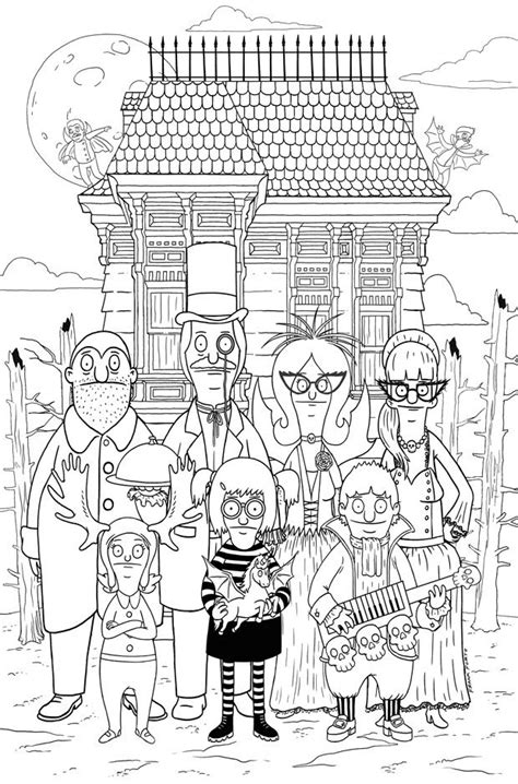 Bobs Burgers Coloring Book At Autumn Allen Blog