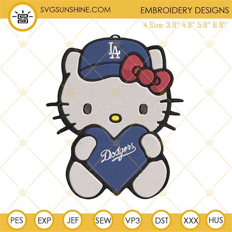 Hello Dodgers Kitty