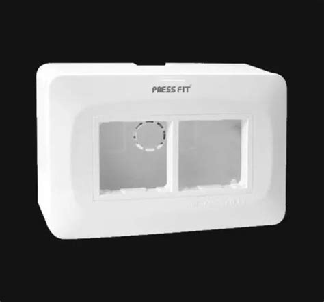 Pressfit LX Modular Gang Boxes At Rs 52 Piece PVC Modular Gang Box In Bhiwandi ID 20546818333