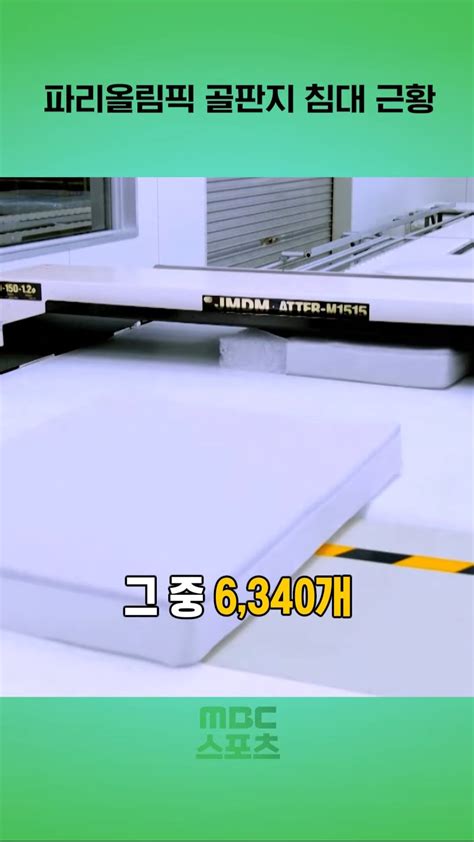 파리올림픽 골판지침대 근황 유머움짤이슈 에펨코리아