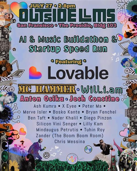 Outside Llms 2025 The Music And Ai Buildathon With Devpost