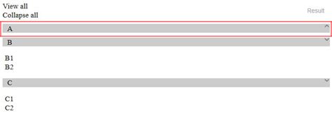 Javascript Arrow Pointing To The Correct Direction When Click Expan