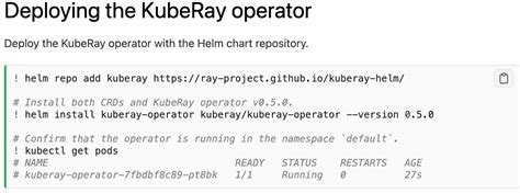 Docs Update The Kuberay Version In Examples To Reflect The Latest