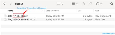 creating a filename containing date or time in python