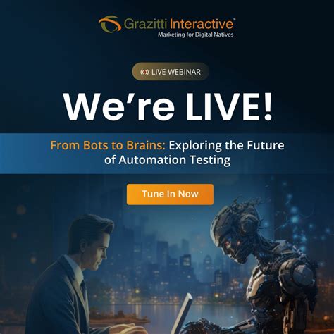grazitti interactive on linkedin livewebinar futureoftesting qa