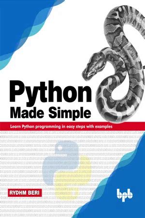 PDF Python Made Simple By Rydhm Beri 9789388511025