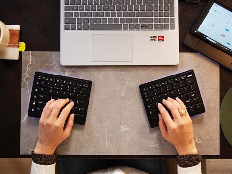 Tetra Ergonomic Split Keyboard With Touchscreen Stacksocial