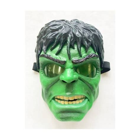 Incredible Hulk Mask With Glowing Eyes Etsy